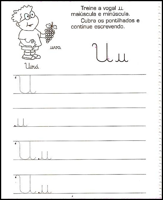 Atividades & cia: VOGAL U