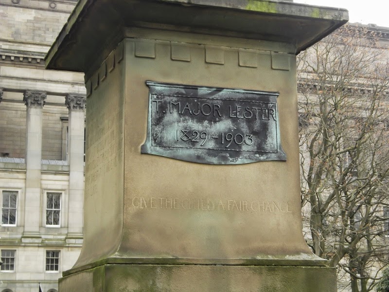 Statues: *LIVERPOOL* - Thomas Major Lester (1829-1903)