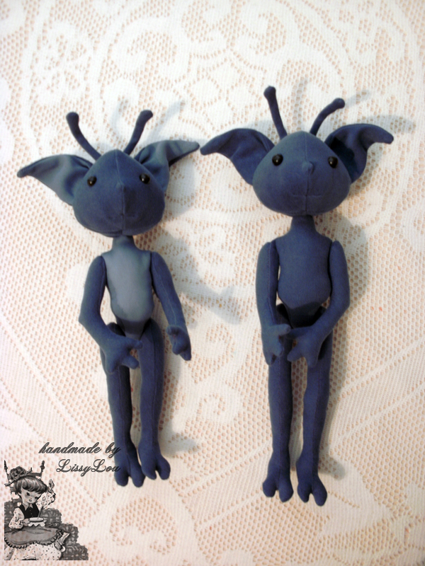 Handmade by Lissy Lou: Cornish Pixies (inspired by the Harry Potter ...