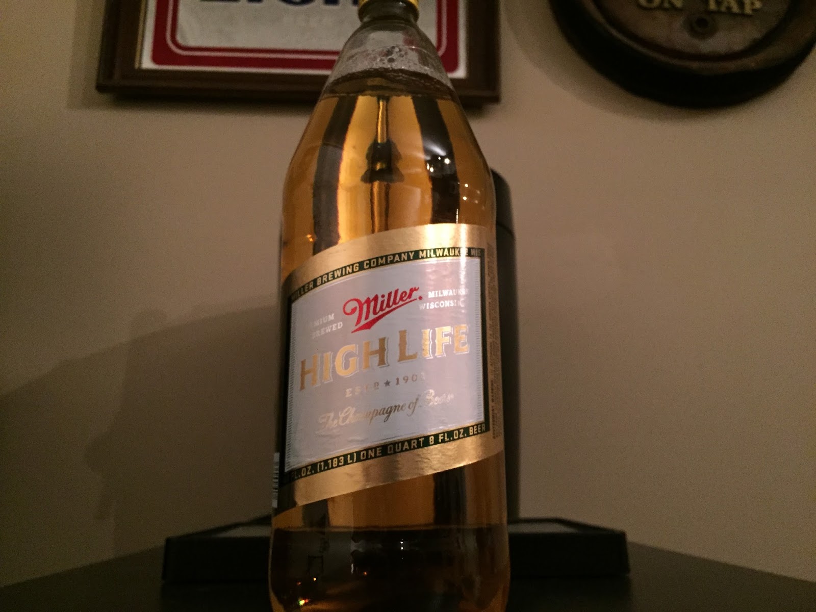 Tipping One Back and Living the High Life