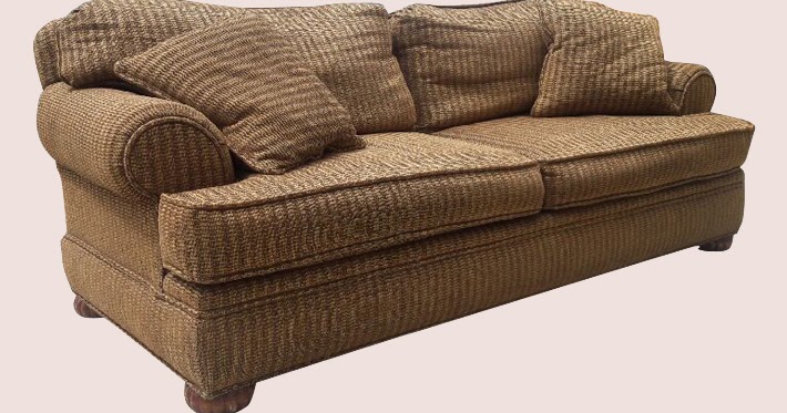 Uhuru Furniture & Collectibles: Woven Earth Tone Sofa - $195 $95 SOLD