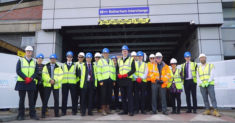 rotherham business news: News: Halfway point in Rotherham Interchange ...