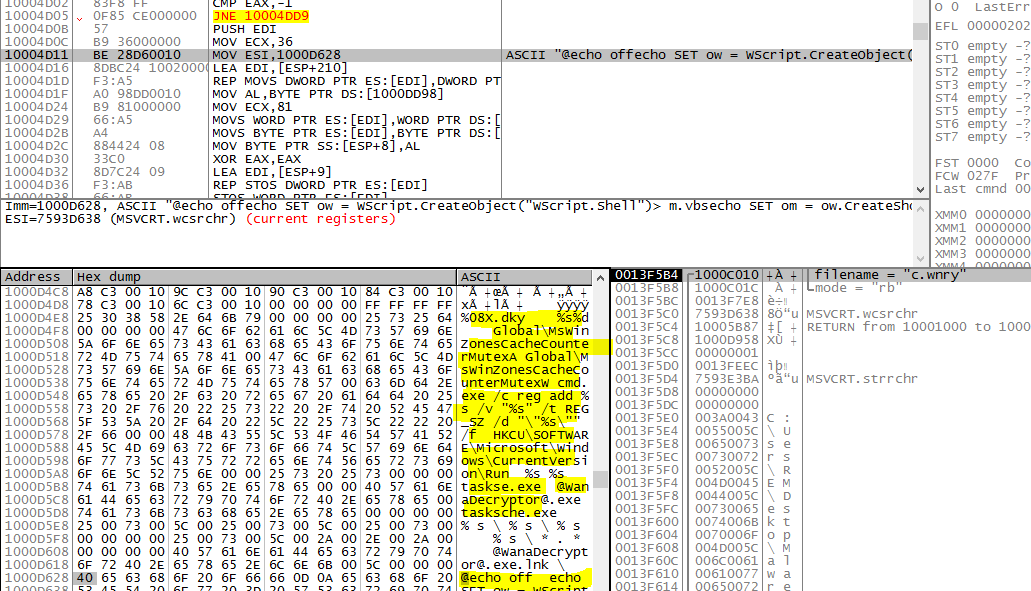 Wanna Cry Ransomware Quick Analysis