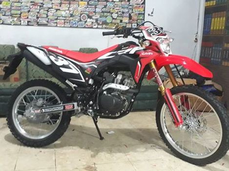 Gambar modifikasi honda CRF 150 L bikin ngiler