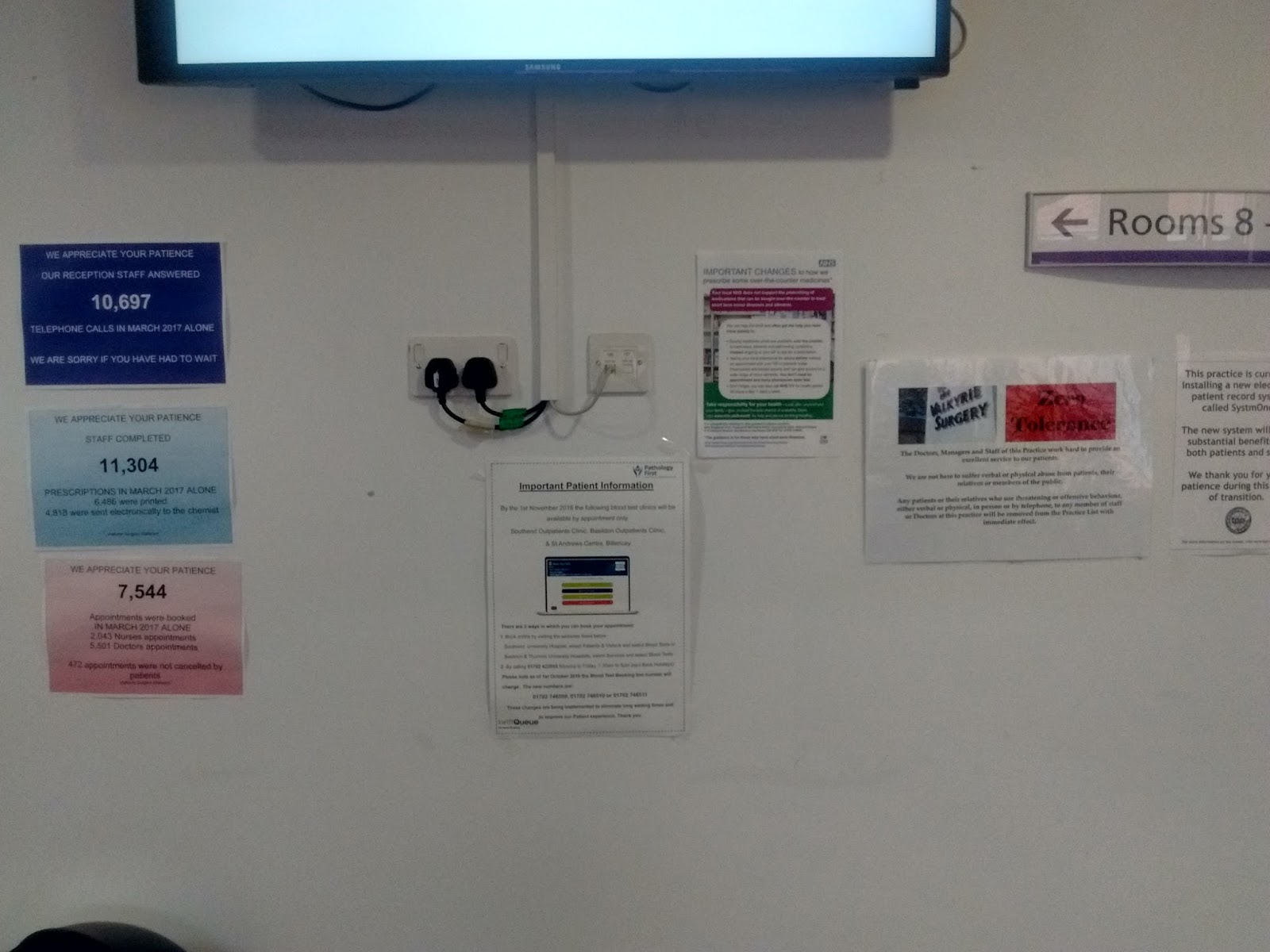 a word from wier: Valkyrie Surgery noticeboards lacking anything on the STP