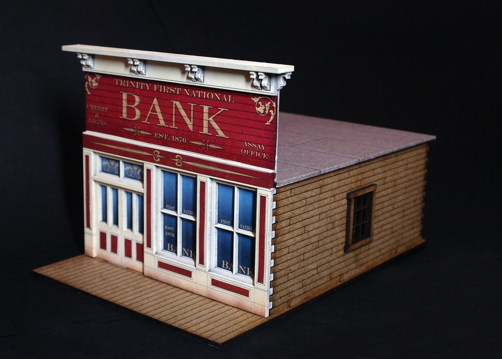 New Old West Wargame Buildings from Battle Flag |Battle Flag