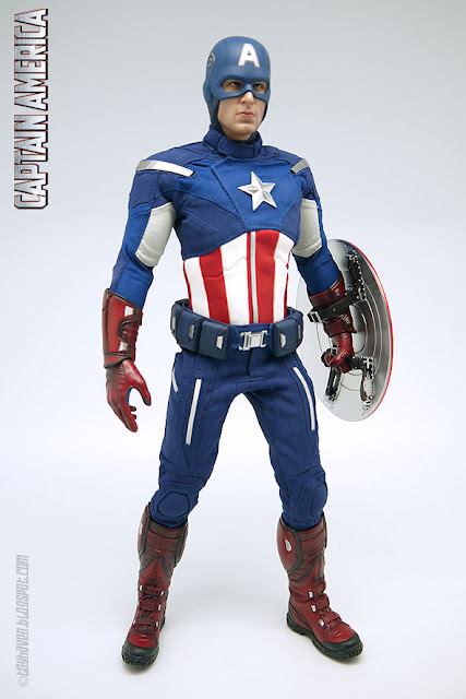 toyhaven: Review III: Hot Toys 1/6 scale Captain America 12-inch ...