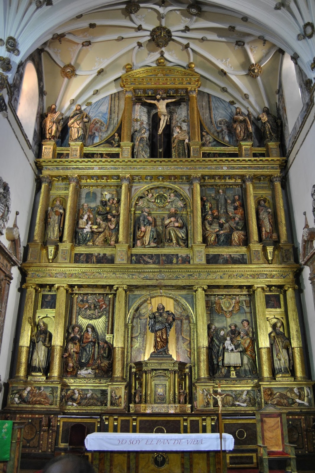 Arte en Valladolid: EL RETABLO MAYOR DE LA IGLESIA DE SANTIAGO EL REAL ...