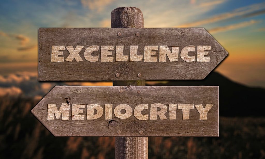 Strive Against Mediocrity - His Presence Today