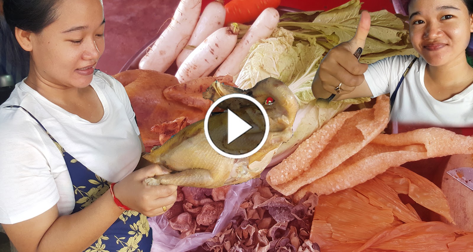 how to cook Chap Chai, Somlor Chap Chai, food in my village, beautiful ...