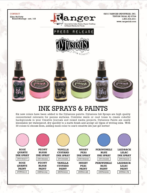 Dylan's Blog: New Dylusions Product Launch - August 2017