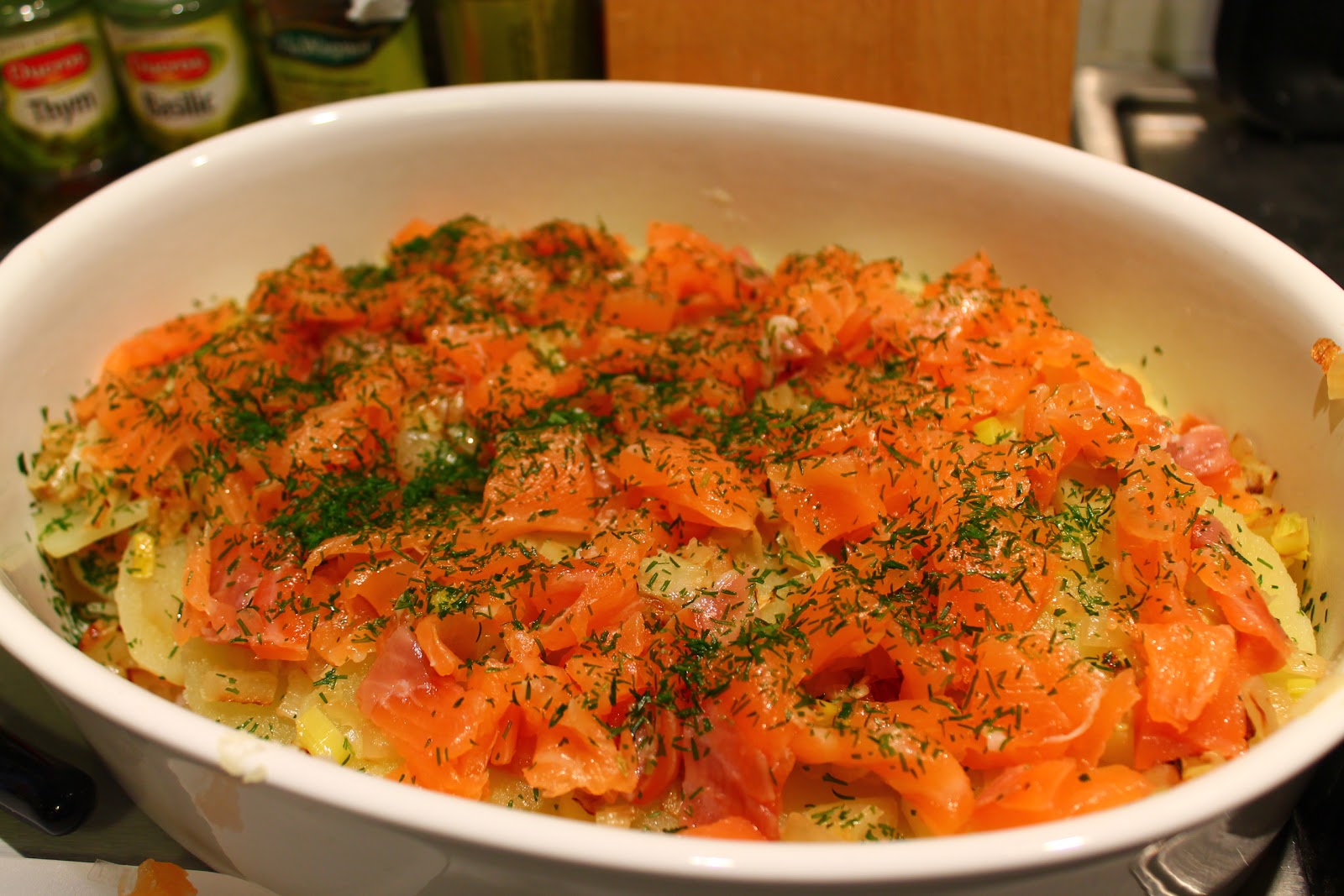 Enkla och Snabba Recept: Laxpudding