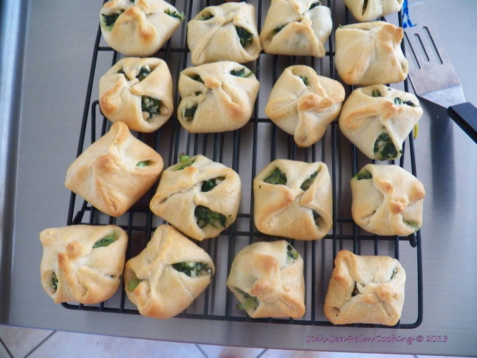 Spanakopita Bites | Sid's cooking again...
