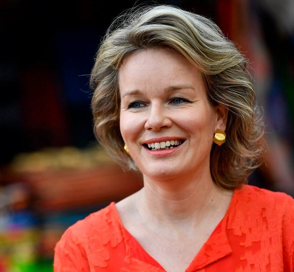 Last day of Queen Mathilde's working visit to Mozambique
