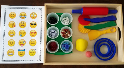 Mom's Tot School: Creative Table - Week 5