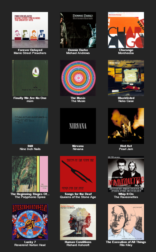 Life on this Planet: The Best Albums of 2002: Honorable Mentions