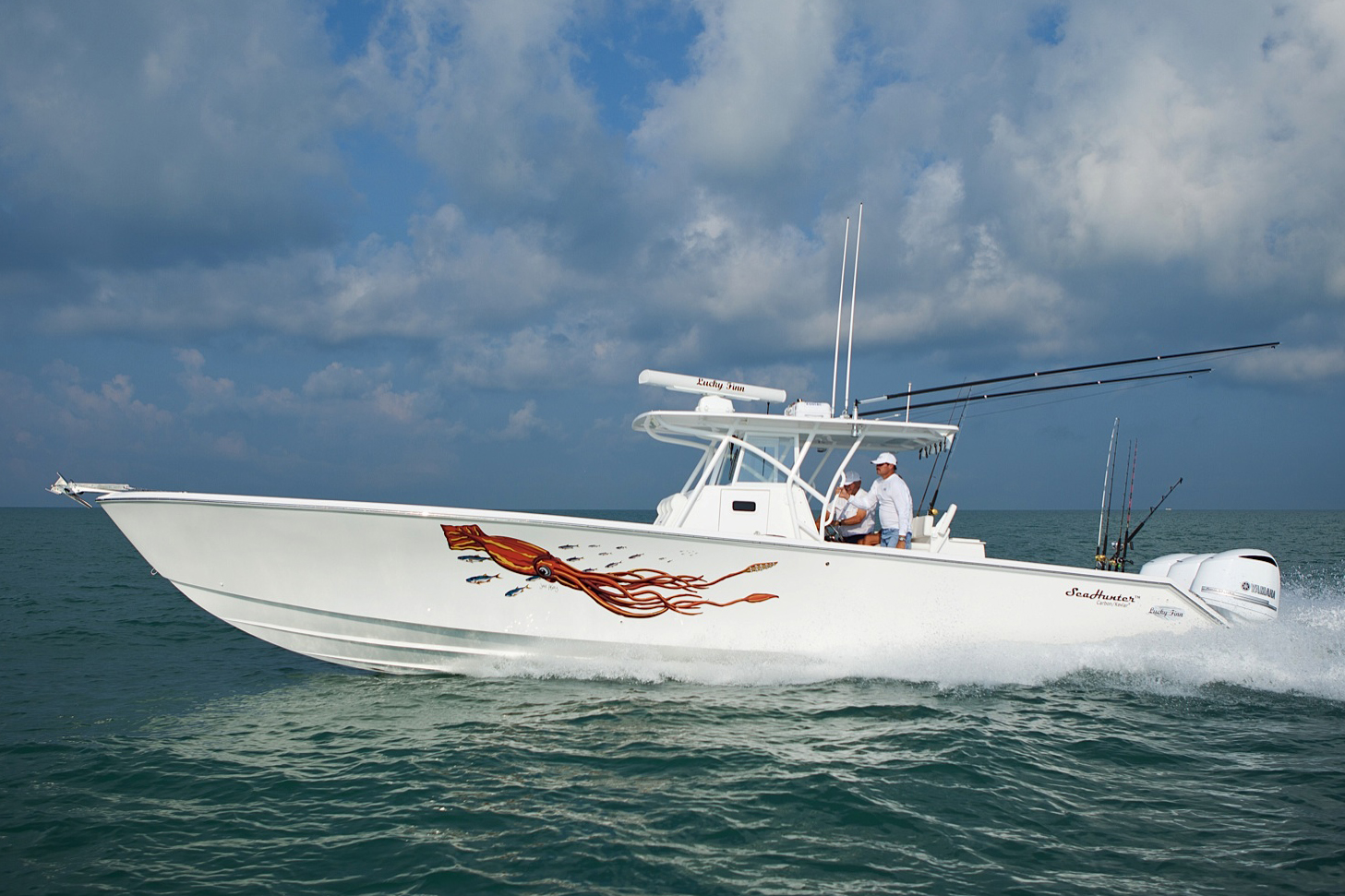 Jake LaGory- illustrator: Giant Squid Boat Graphic