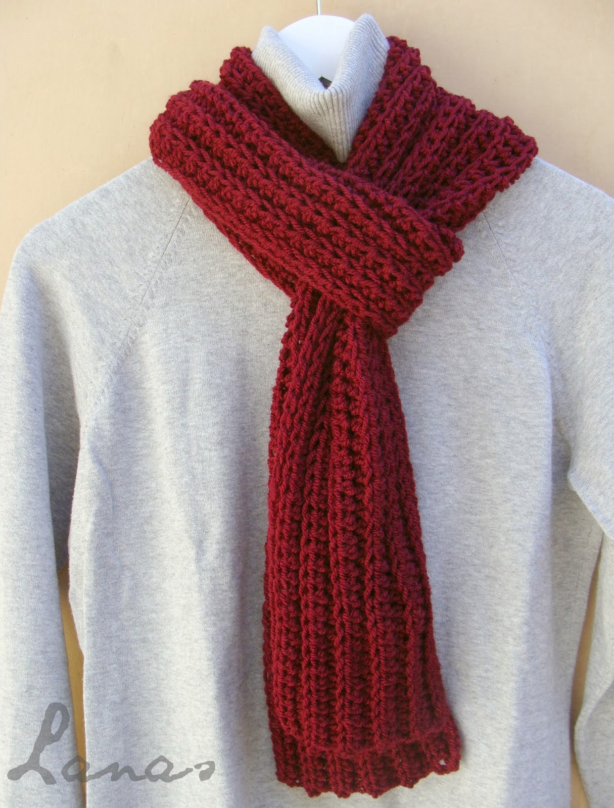Lanas de Ana: Hdc Scarf