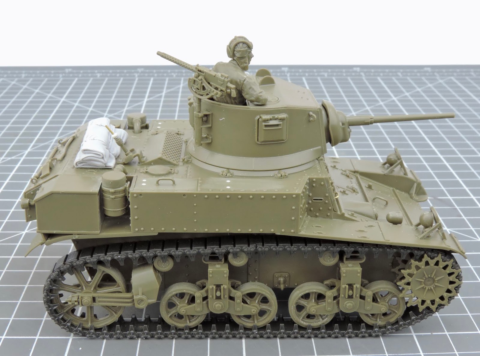 Pete's Model World : Tamiya M3 Stuart, A Speed Build!