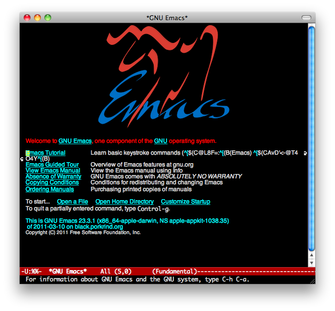 [Emacs] Cocoa Emacs 에서 Pymacs 기동이 안되는 경우 - Seorenn SIGSEGV