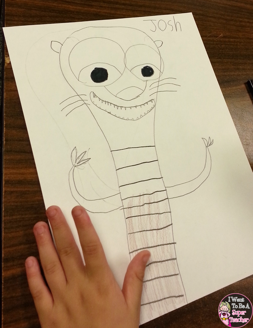 Do Unto Otters Directed Drawing