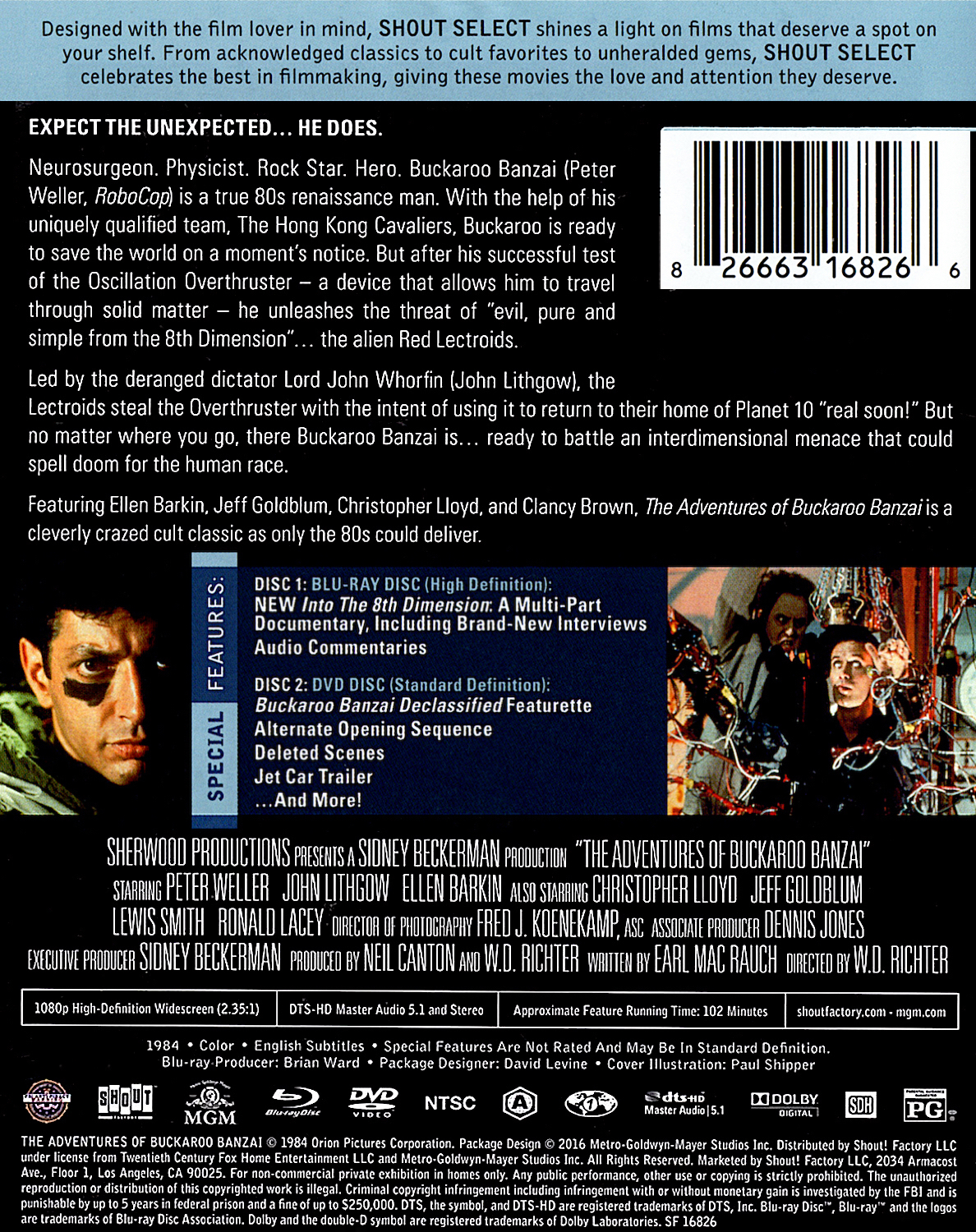 blu-ray and dvd covers: SHOUT FACTORY SHOUT SELECT BLU-RAYS: #1 THE ...