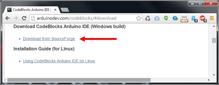 Boscovery Lab: CodeBlocks Arduino IDE (en MS Windows) - Introducción