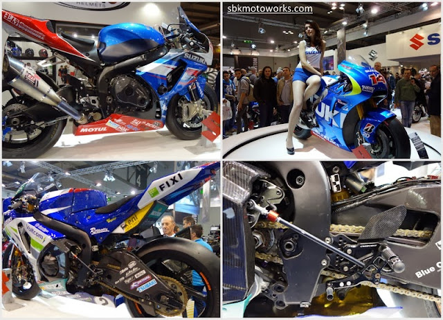 SBK Motoworks: Suzuki Race Bikes @ EICMA'13