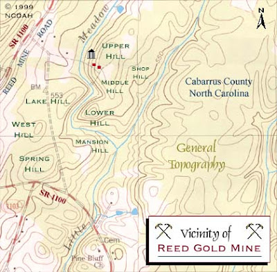 Map of the Week: The Carolina Gold Rush