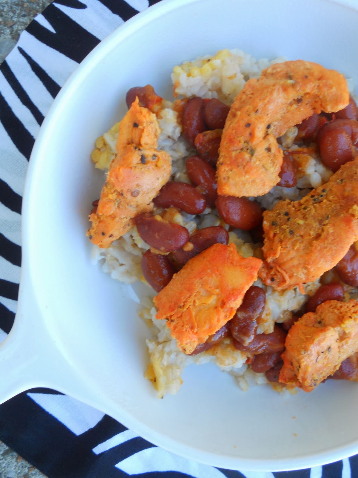 Red Beans & Rice with Grilled Chicken | Ally's Sweet & Savory Eats