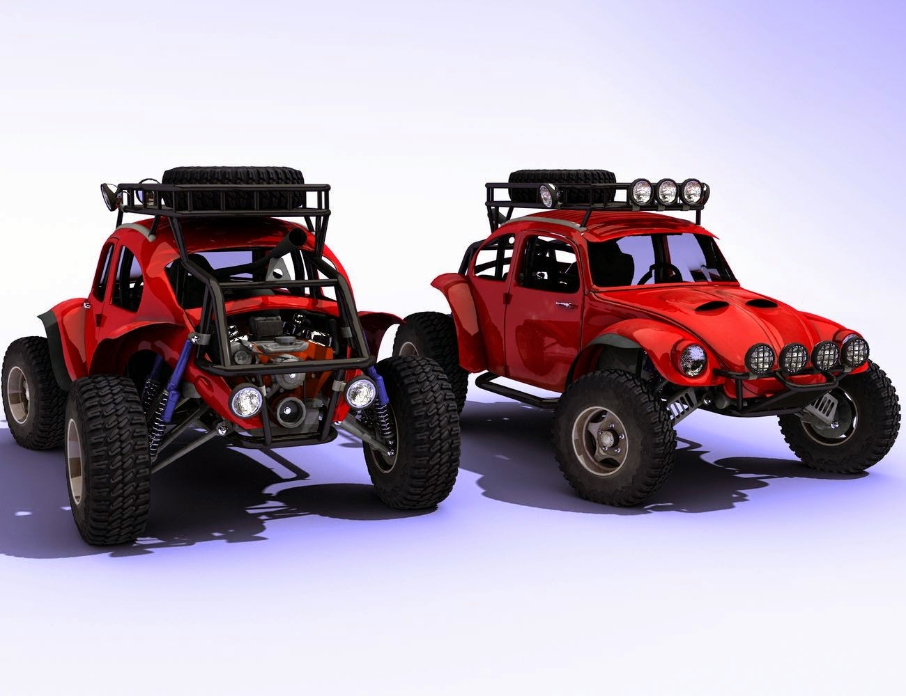 Download DAZ Studio 3 for FREE!: DAZ 3D - Baja Bug