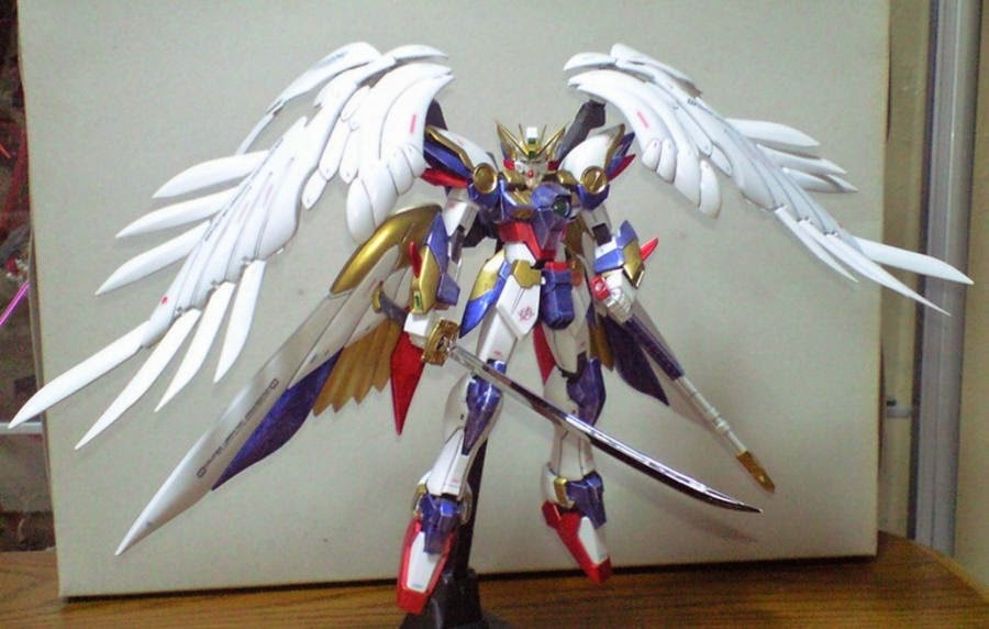 Custom Build: MG 1/100 Wing Gundam Zero Custom EW ver. "Sephiroth"