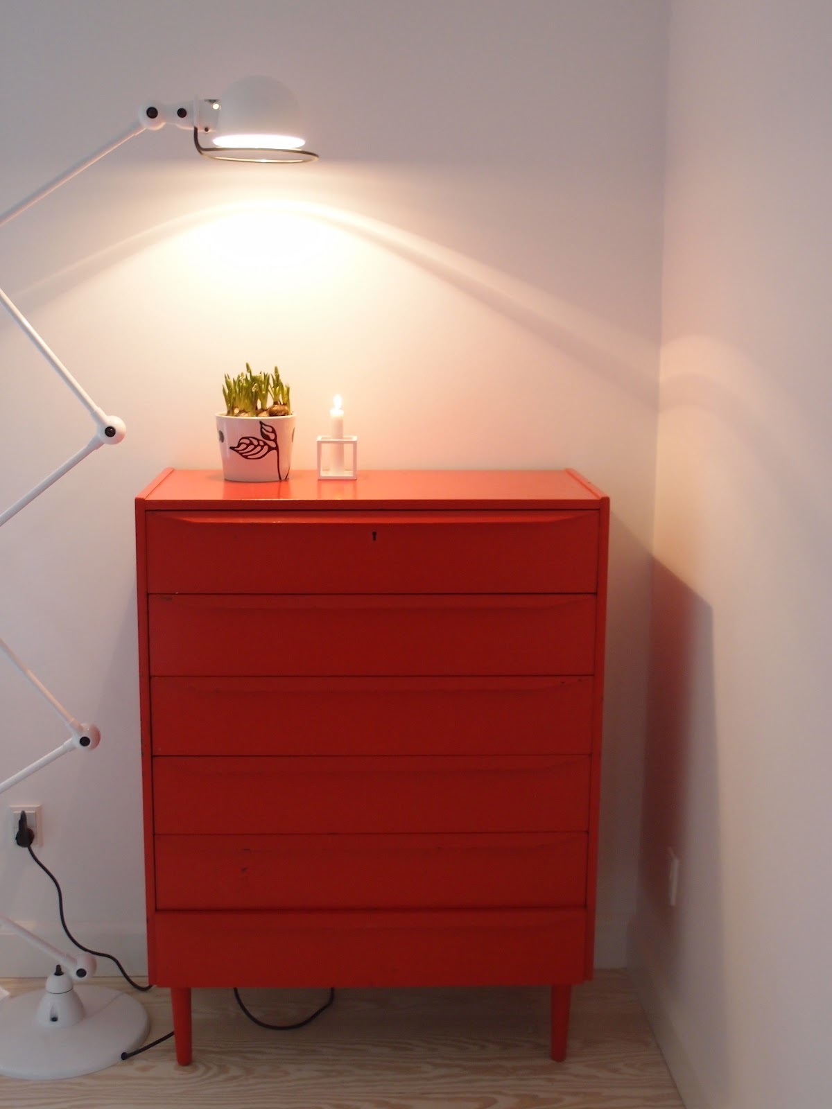 Kreativista i boligrum: Barndommens kommode