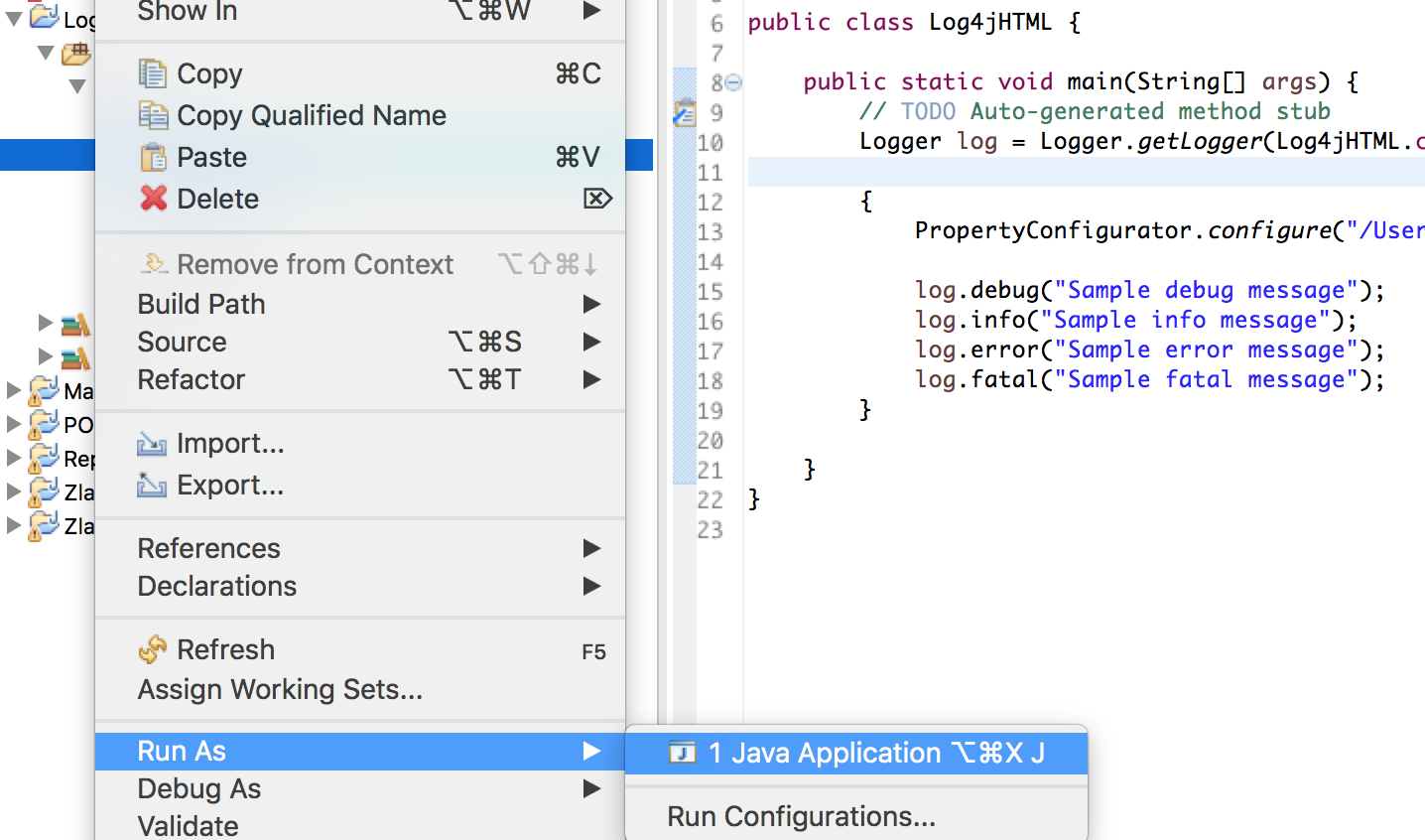All about Selenium Automation: Log4j with HTML output