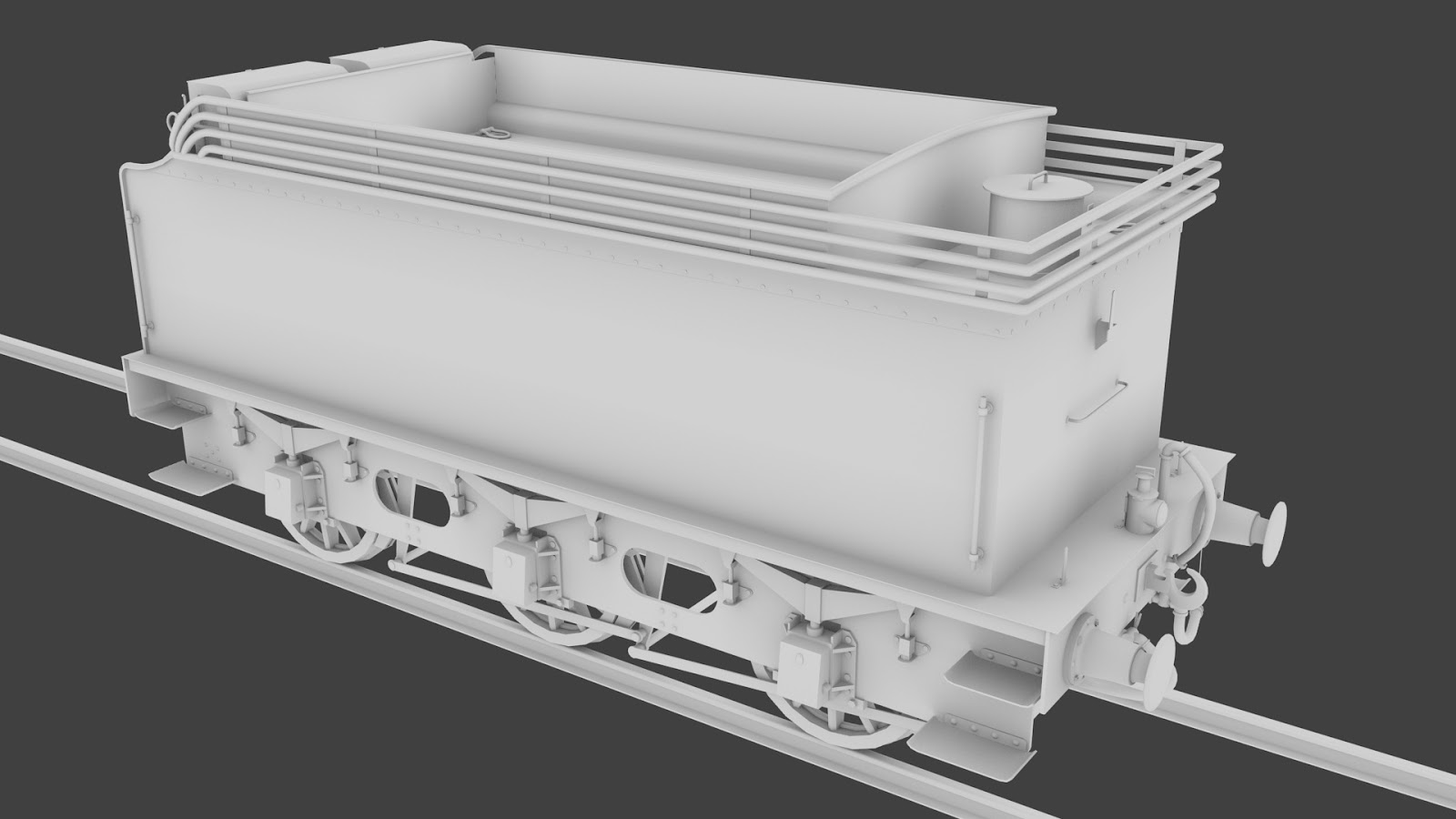 Victory Works: LNER J21 (NER Class C): Tender WIP