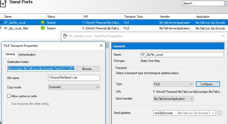 Zip File In A Custom Send Pipeline Component