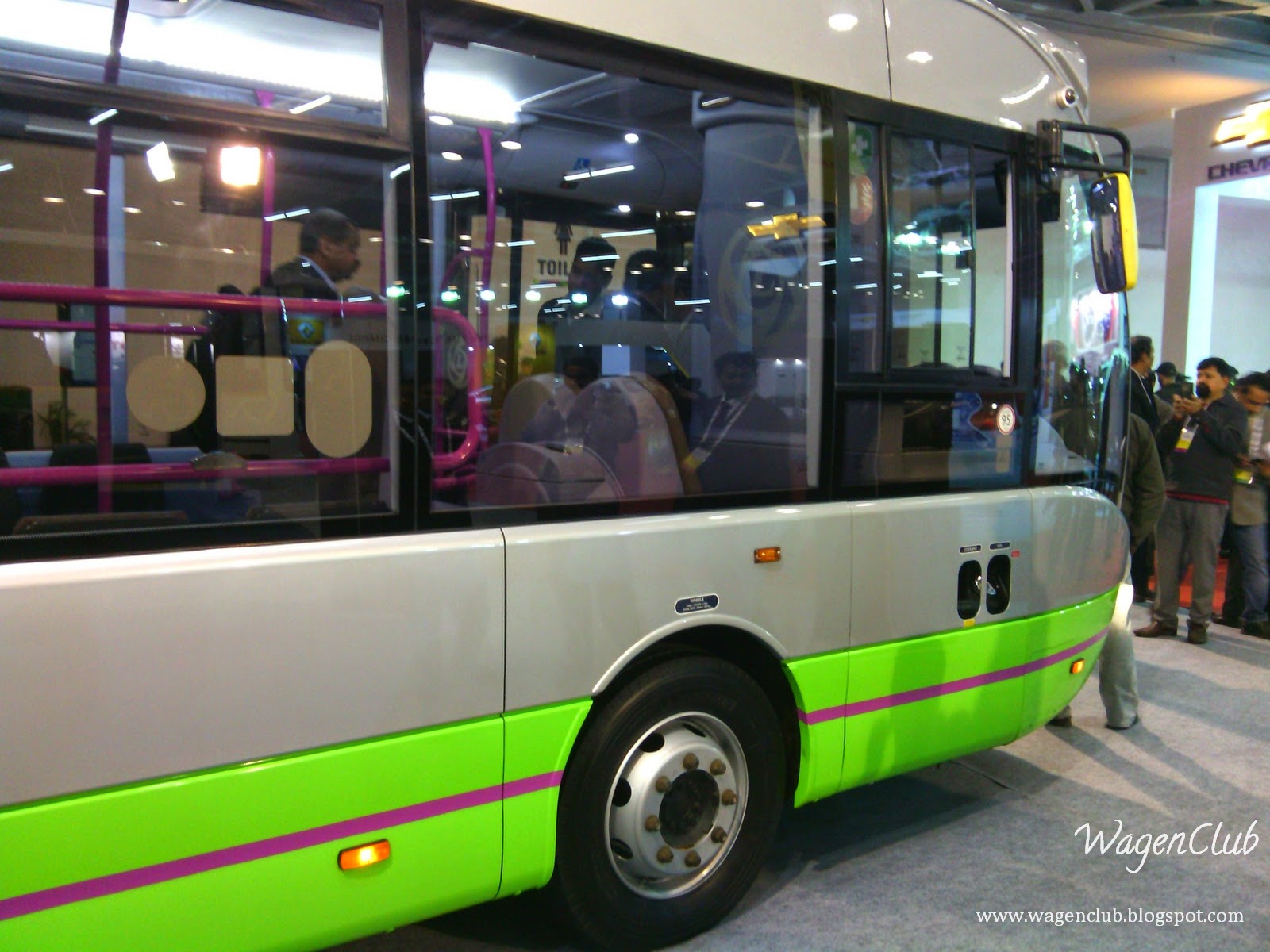 Ashok Leyland Optare Versa EV Electric Bus At BSVS 2015
