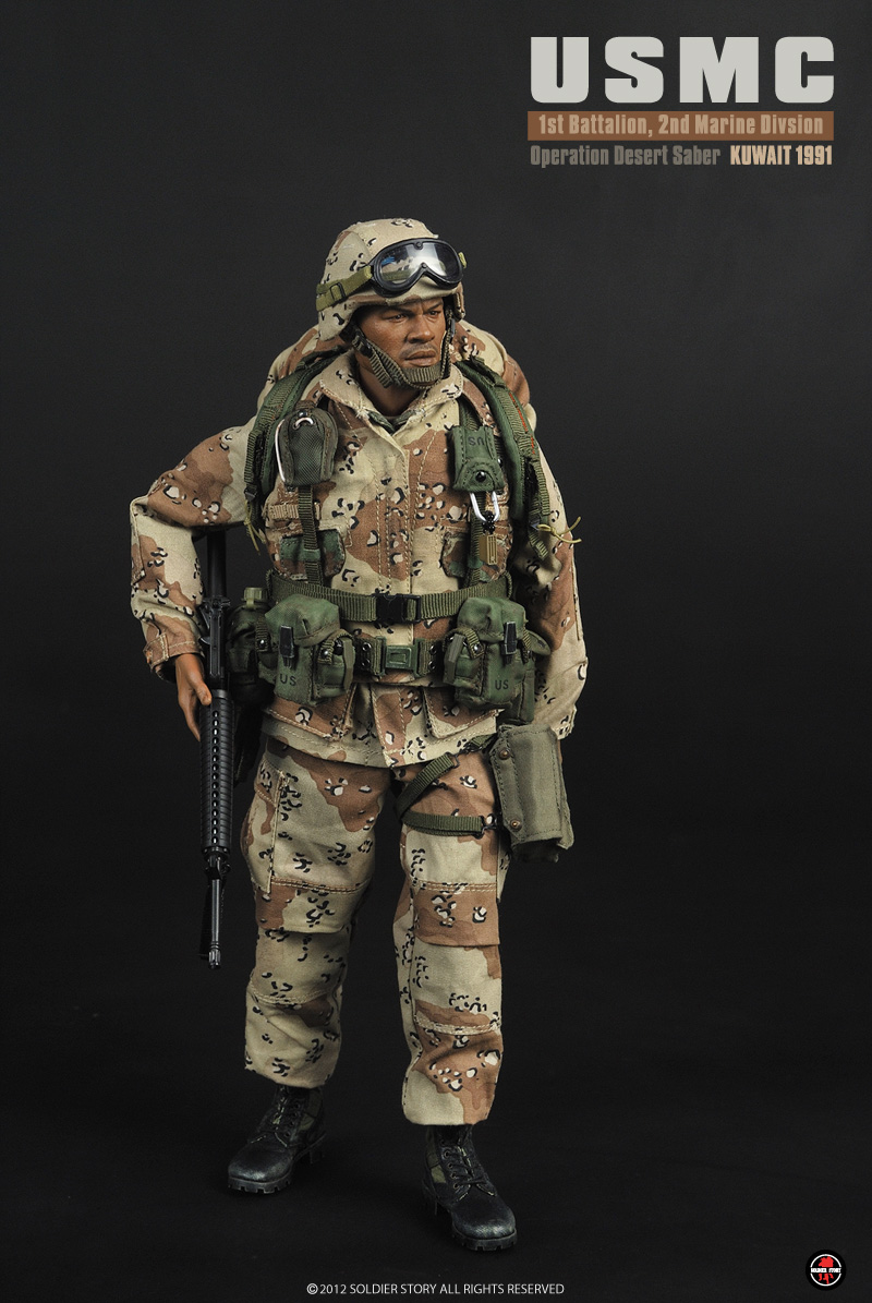 toyhaven: Preview Soldier Story 1991 Operation Desert Saber 1/6 USMC ...