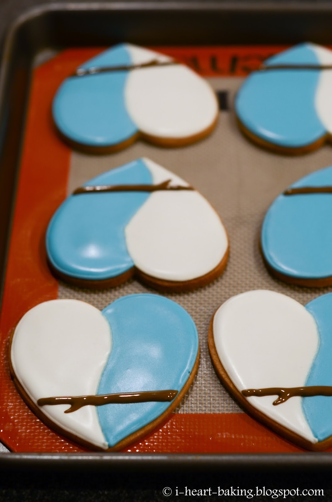 i heart baking!: lovebird cookies