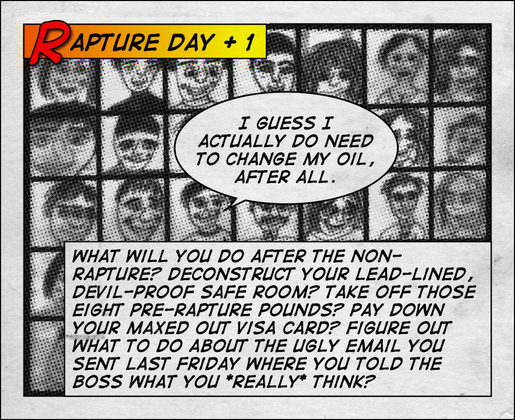 All This Is That Revisiting The Rapture A Year Later