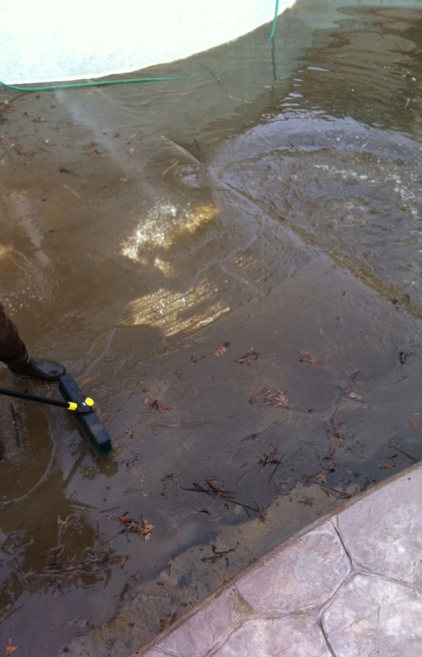 Merlin Industries: Hurricane Sandy - Swimming Pool Aftermath