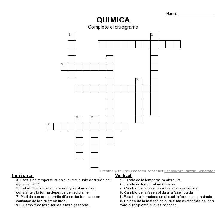 ESTADOS DE LA MATERIA