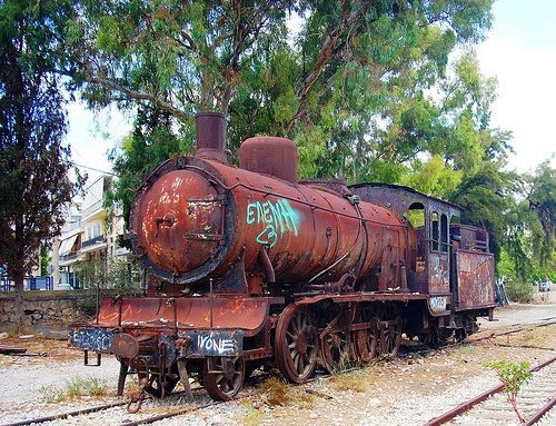 ΤΑ ΤΡΕΝΑ ΠΟΥ ΦΥΓΑΝ ... ΣΤΟ ΣΤΑΘΜΟ ΜΕΓΑΡΩΝ | Ιστορία των Μεγάρων