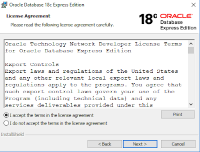 Cómo instalar Oracle Database 18c Express Edition para Windows