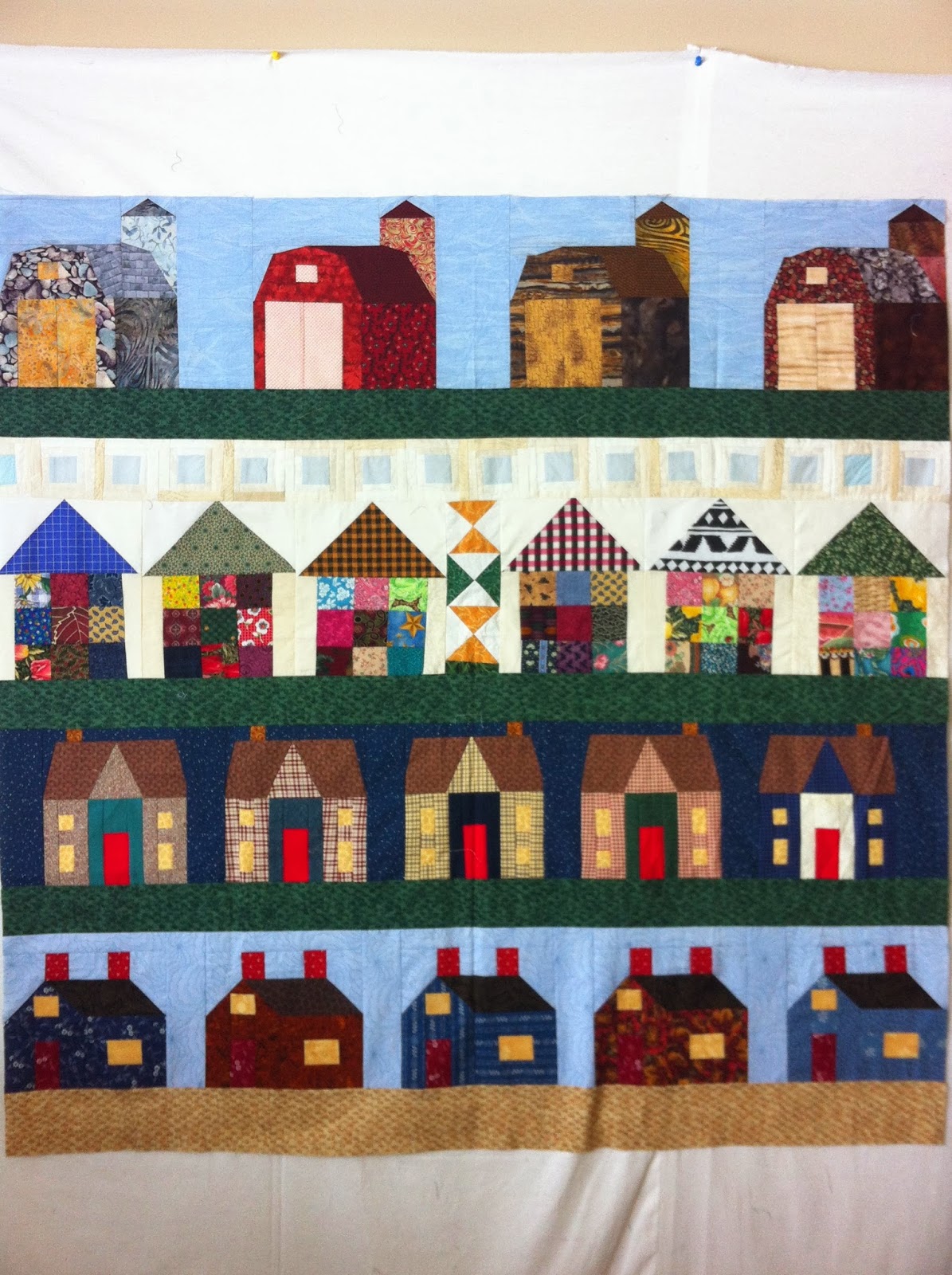 Row by Row house blocks