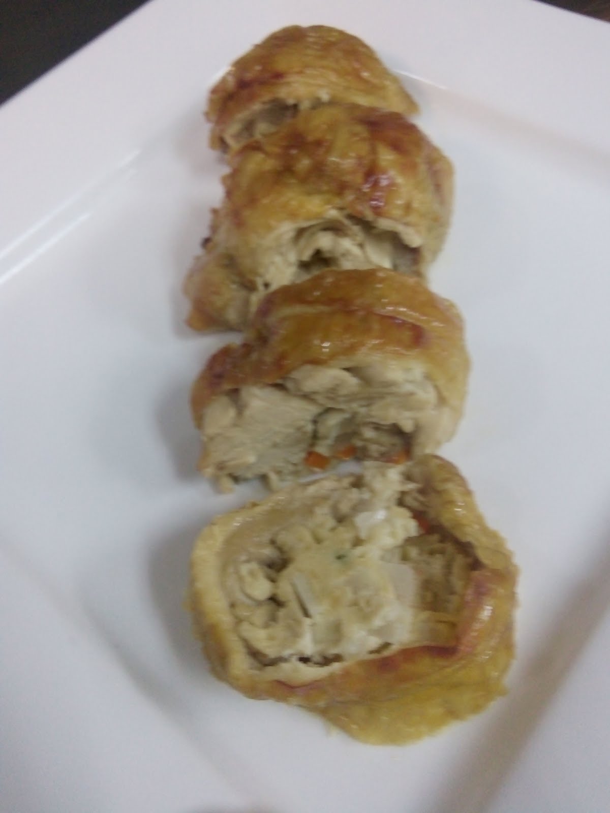 Chicken Galantine ~ Shahril Recipes