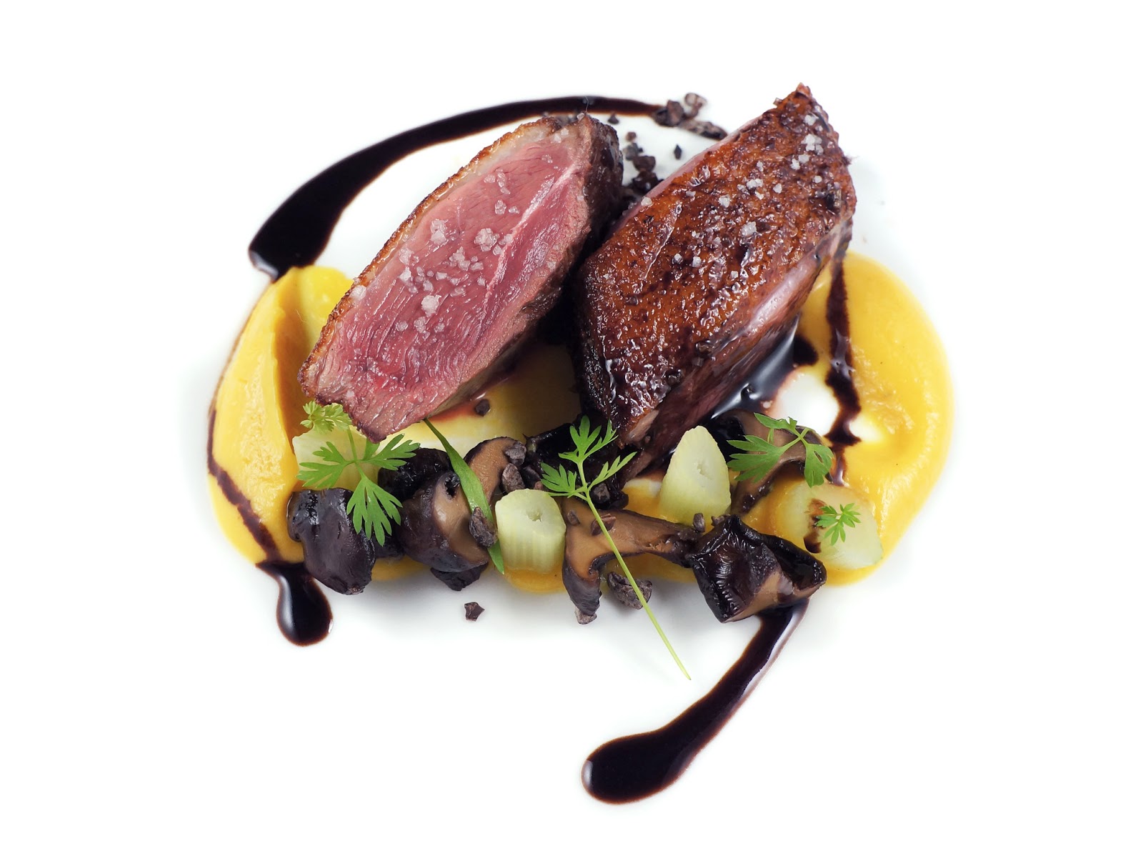 KITCHEN CIRCADIA: COGNAC-AGED DUCK BREAST
