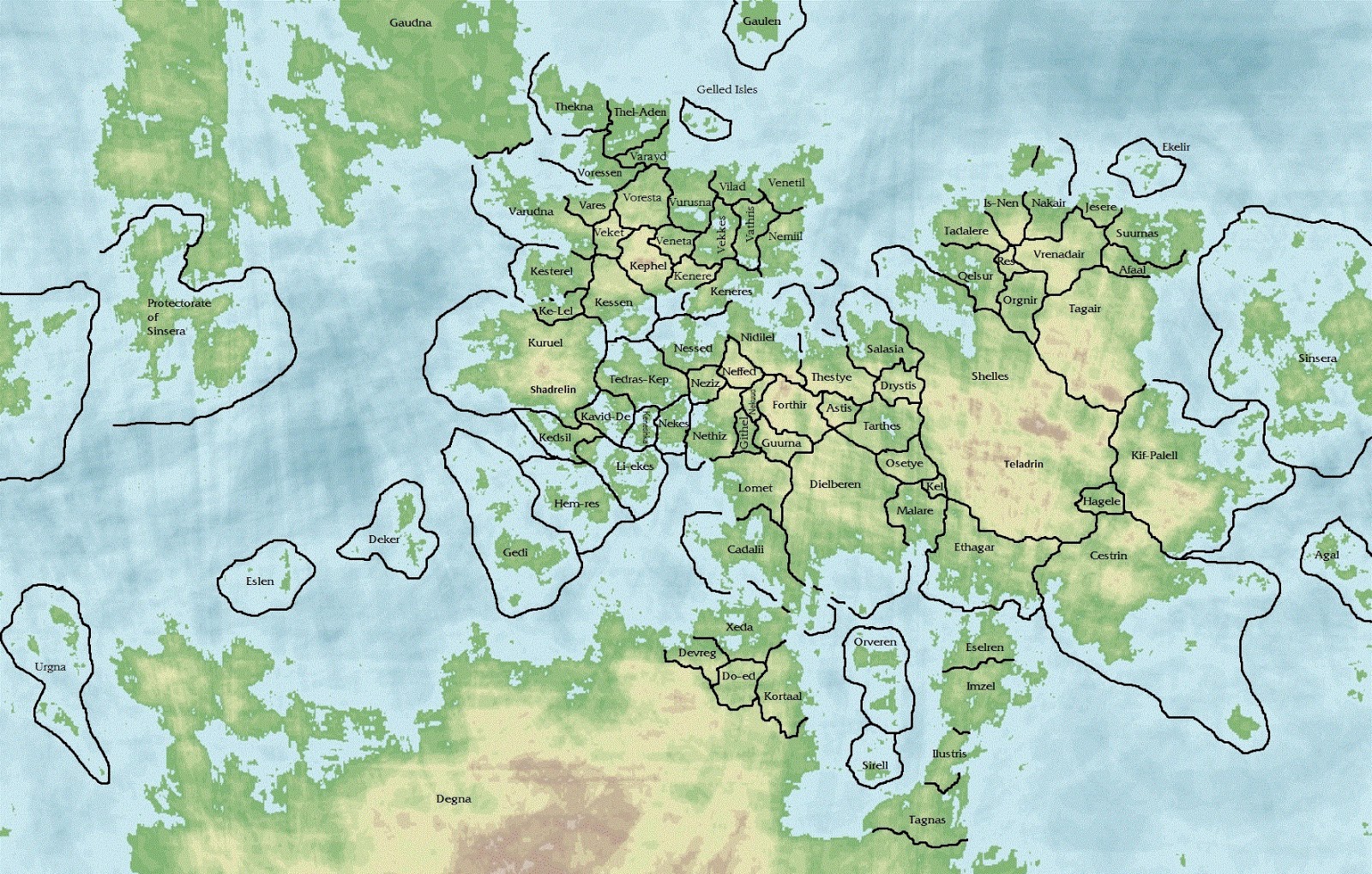 The Chronicles of Ardis: Maps of Ardis...