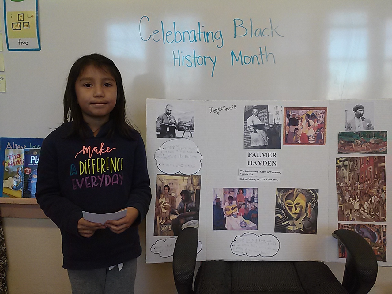 First Grade Adventurers: Black History Month Project Presentations!