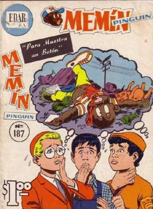 Mexico Comic Sonrisas: Memin Pingüin - Ed. Edar (186 al 190)